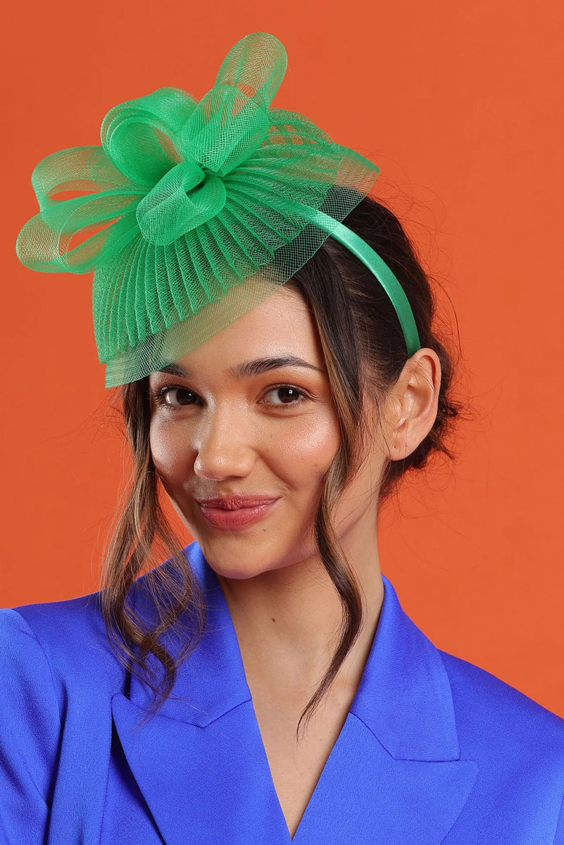 Morgan & Taylor - Emerald Simone Fascinator FS416- SHOP ONLINE - AFTERPAY – Tea Lily